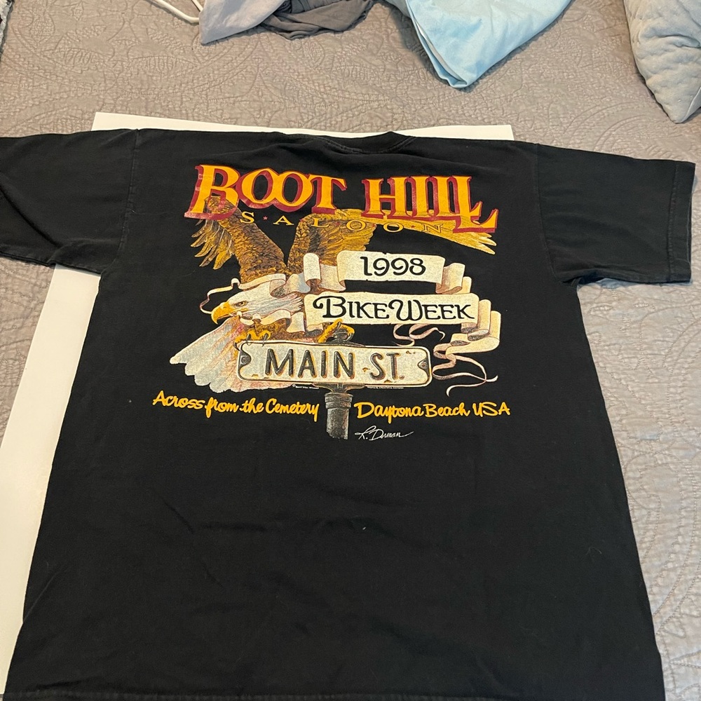 Rare Vintage 1998 Bike Week Daytona Beach , Famous Bo… - Gem